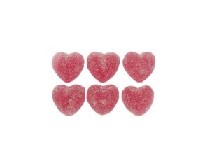 Roos | Mini hartjes pectine | My First Sweets
